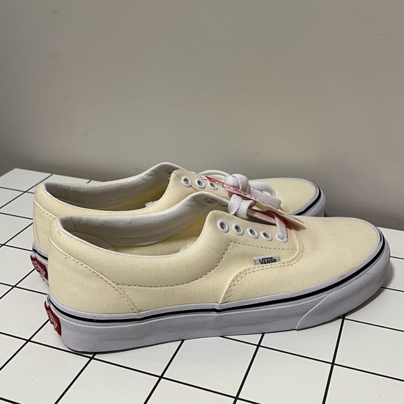 Vans | Shoes | Nwt Vans Core Classic Era Whitecream Skate Shoe Sneakers ...